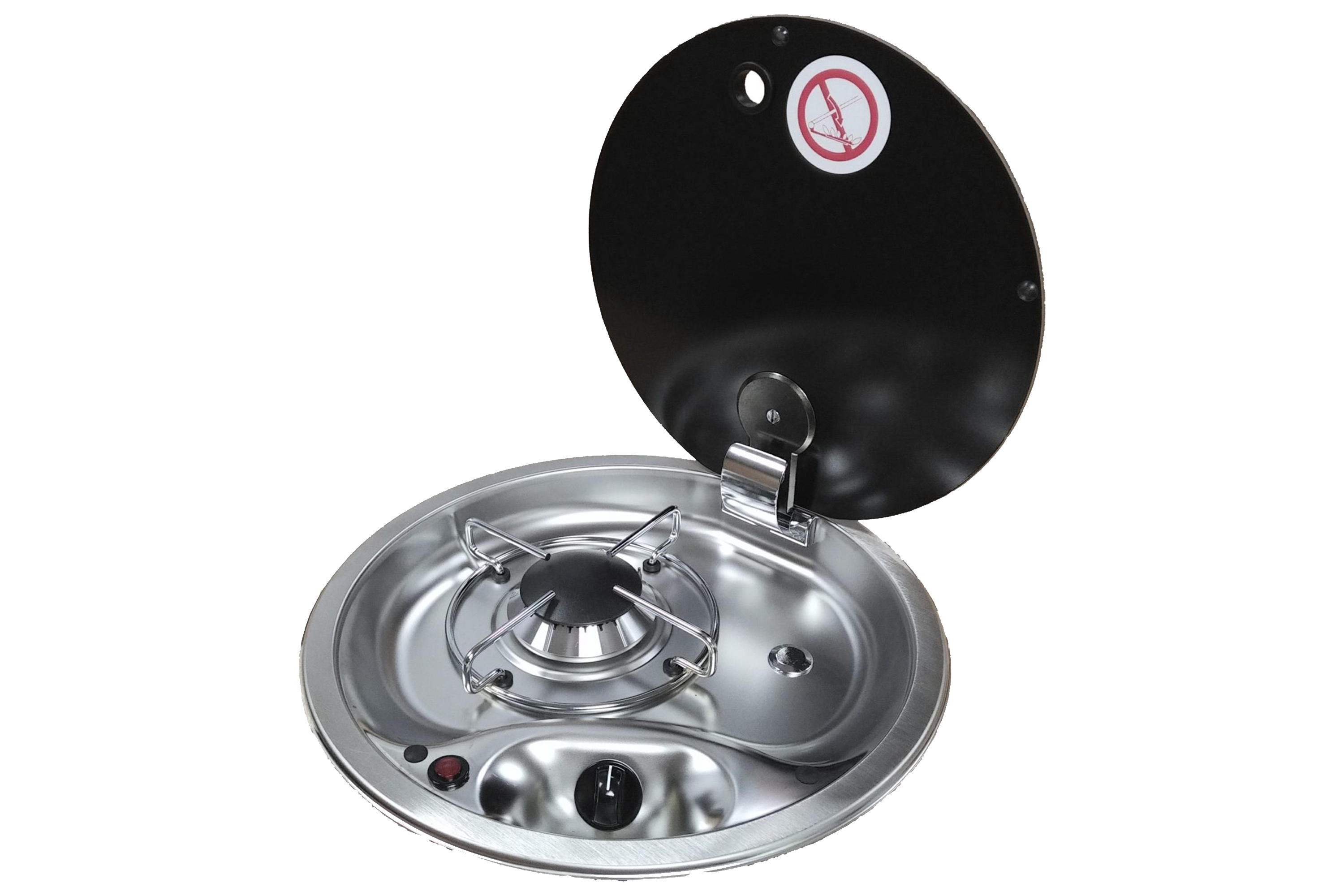 ROUND 1 BURNER HOB, PIEZO IGNITE – Relive Campers and Conversions